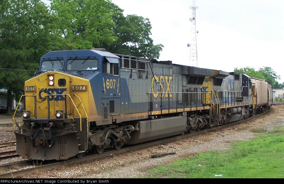 Northbound grain train